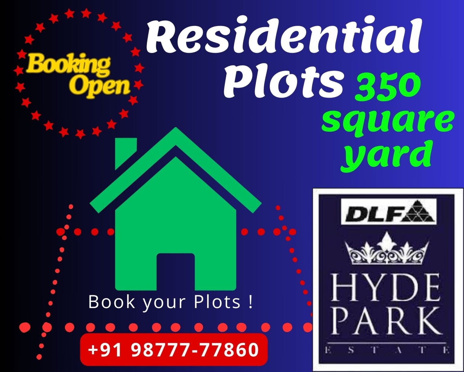 Residential Plots Booking Open DLF Hyde Park, New Chandigarh